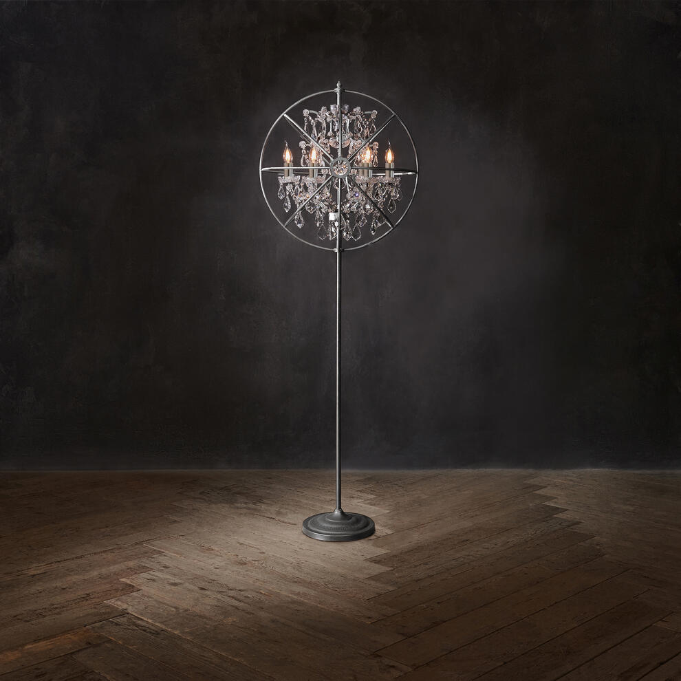 Gyro Crystal Floor Lamp – Hermanlamps
