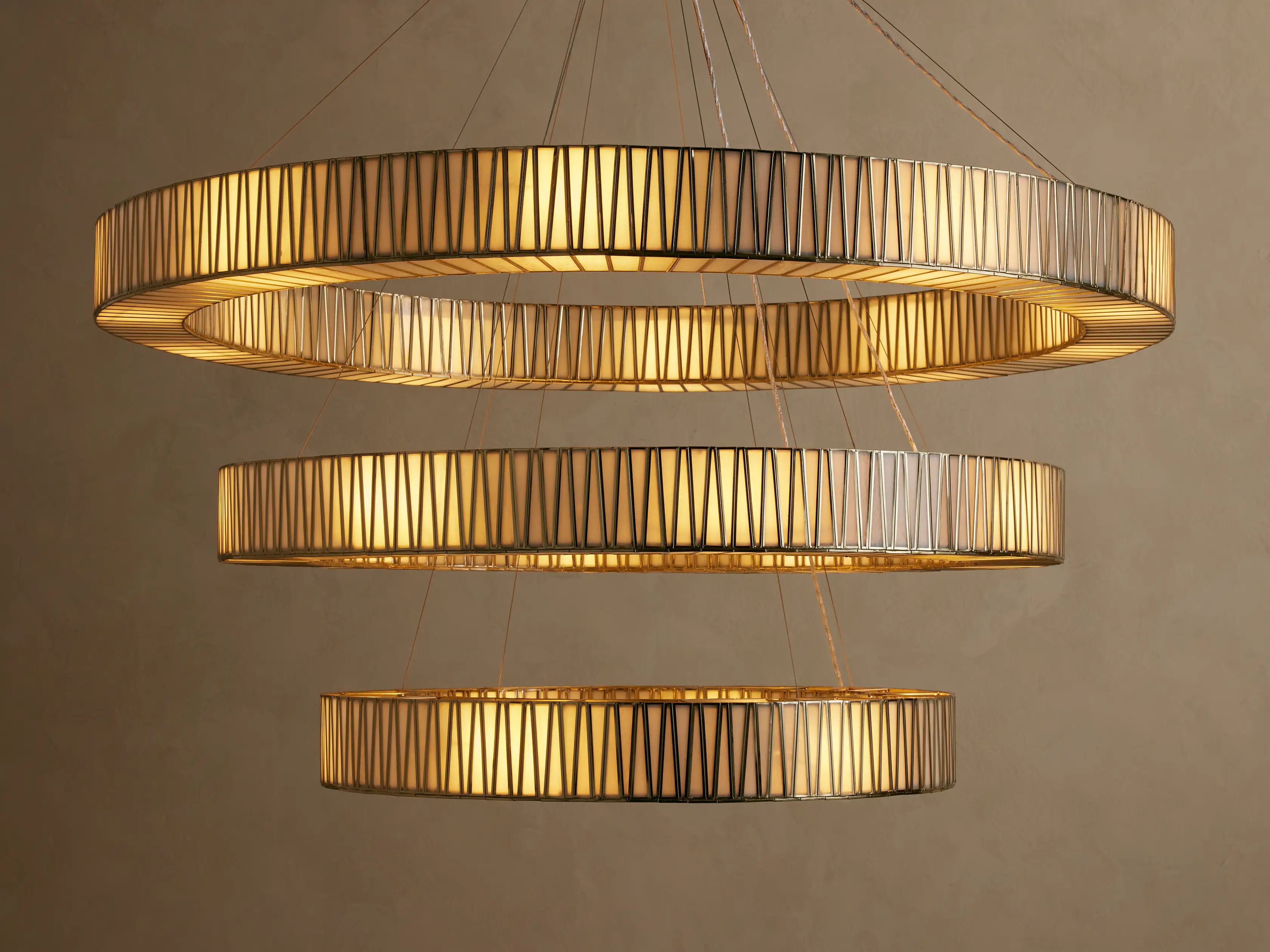 Junet 3-Tier Round Chandelier – Hermanlamps