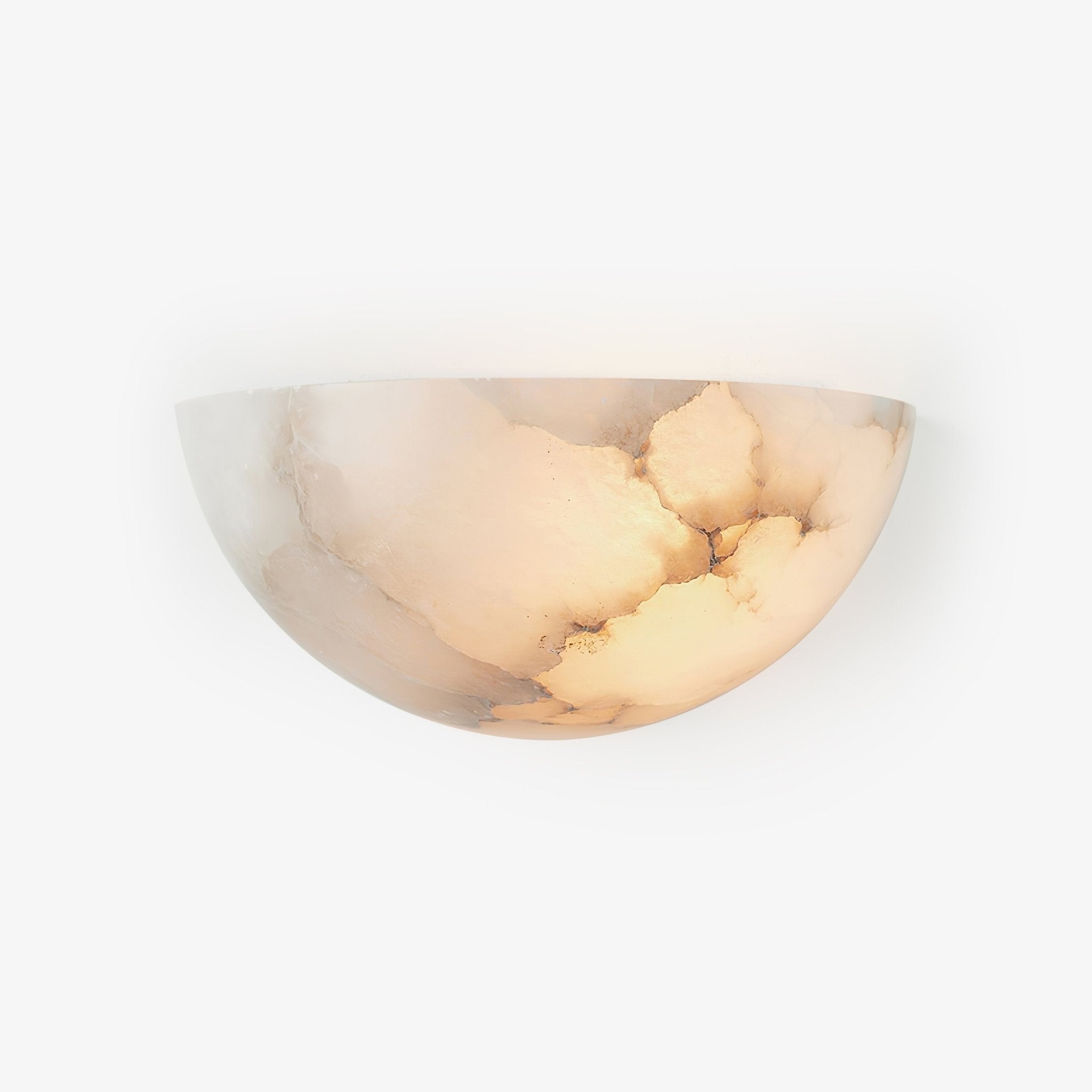 Alabaster Half-Moon Wall Sconce – Hermanlamps